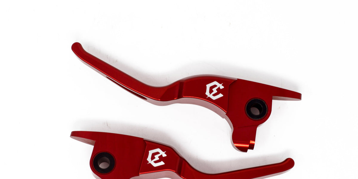 17-20 Bagger Levers Red – ELEVEN MOTORS
